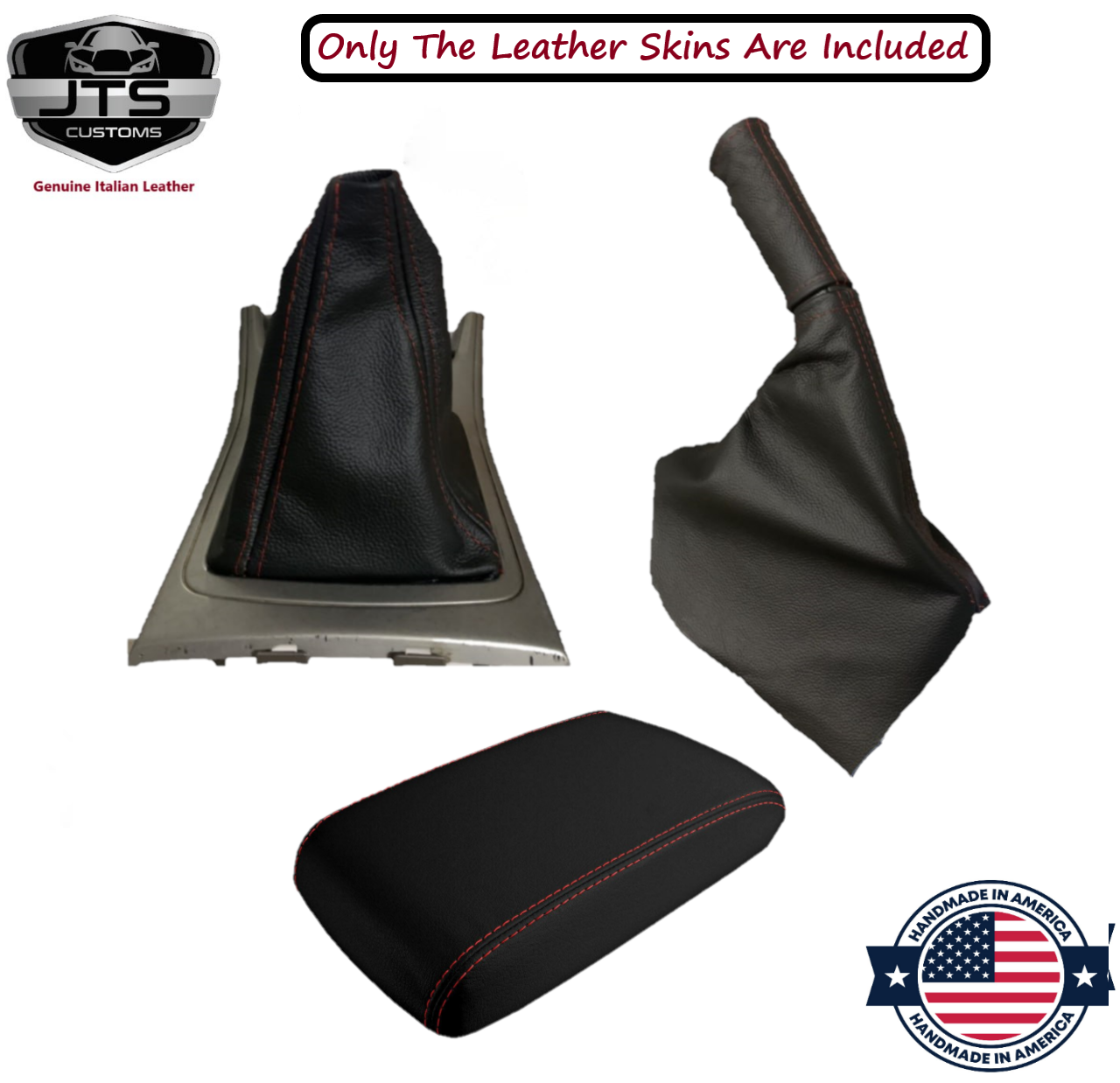 Leather Shift & E-brake Boot Cover| Subaru Acura Corvette BMW